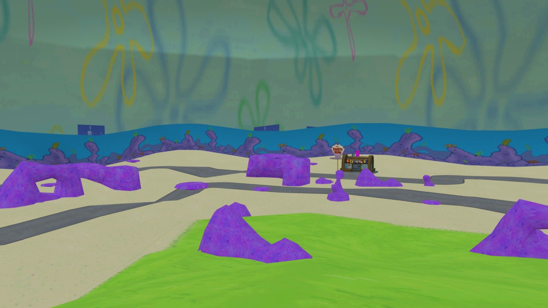 Bikini Bottom - Download Free 3D model by niccheezey [ecf8b6e] - Sketchfab