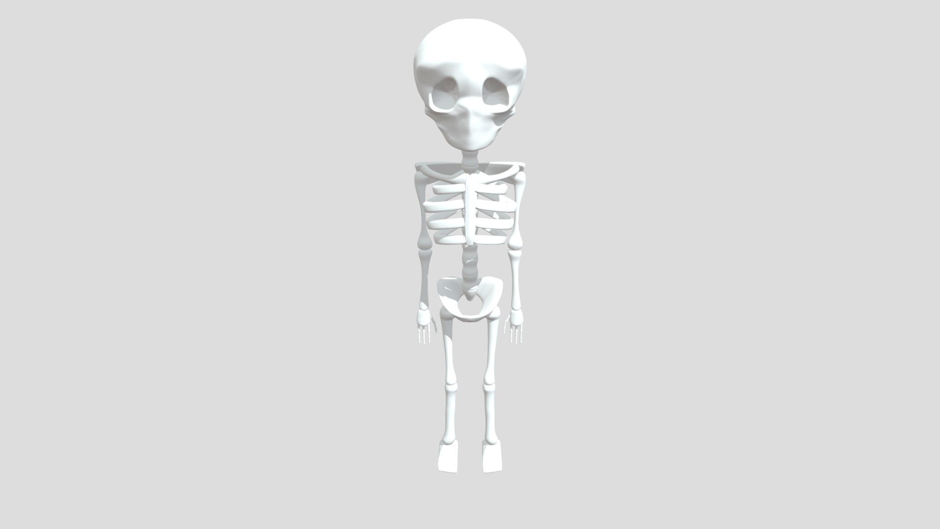 Skeleton Model 1 - 3D model by AlphaW0lf627 [ecf8cea] - Sketchfab