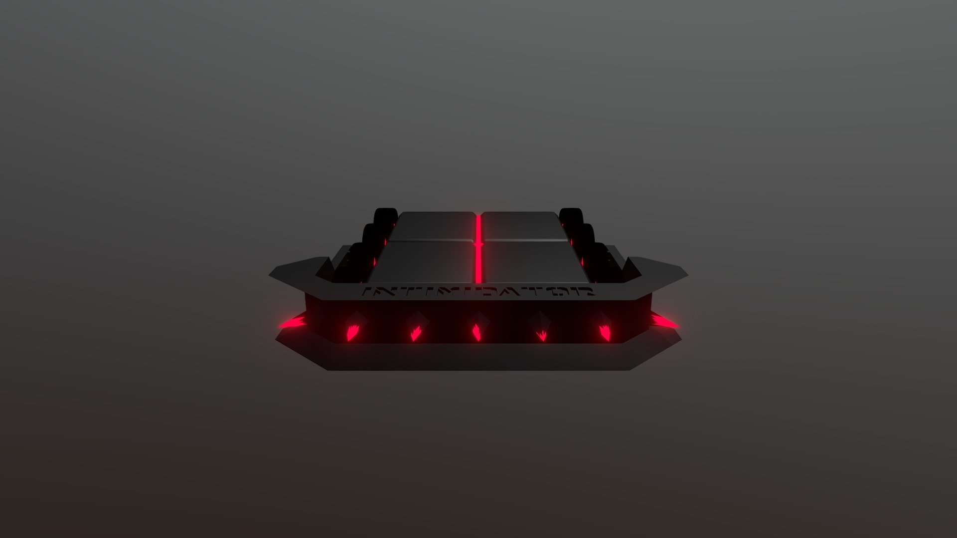 Intimidator - 3D model by Floating Castle Design ...
