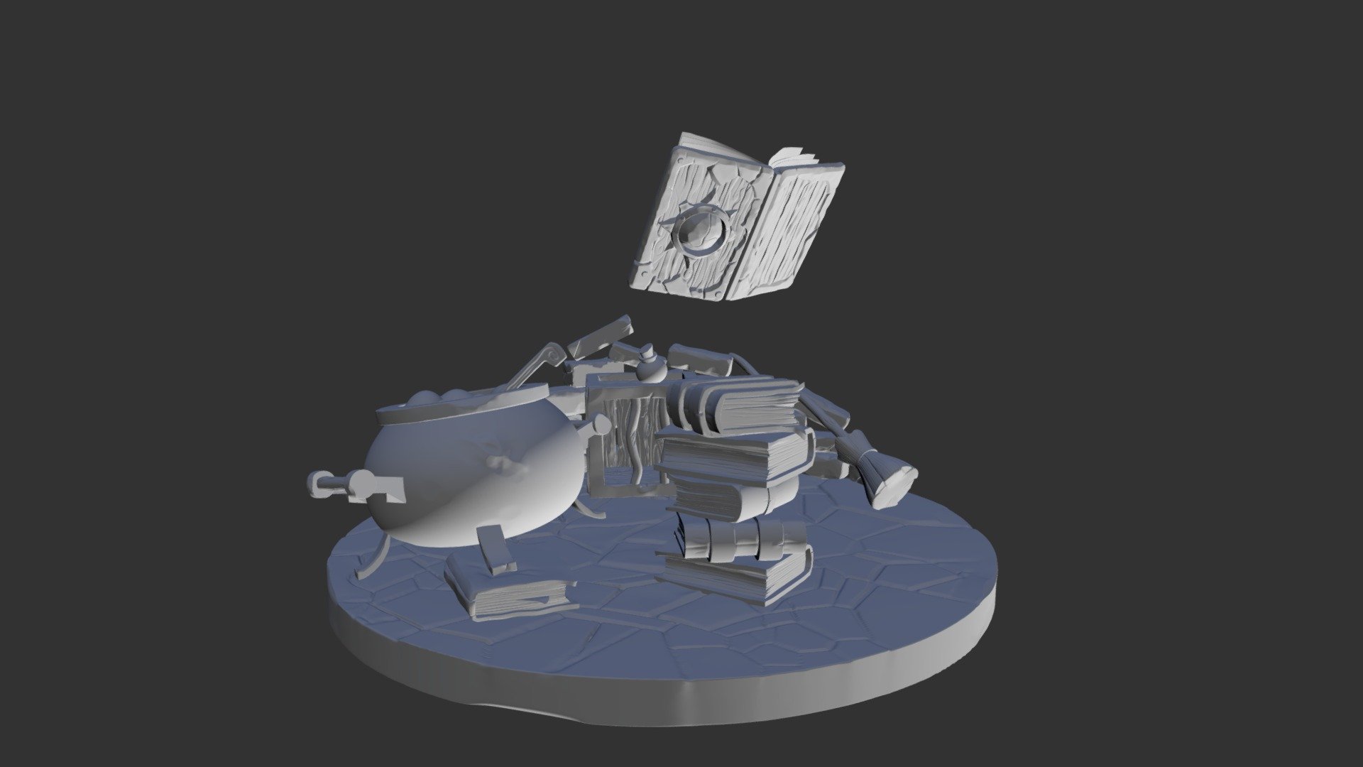 Magic Diorama - 3D model by YoritFrancois [ecfa3b8] - Sketchfab