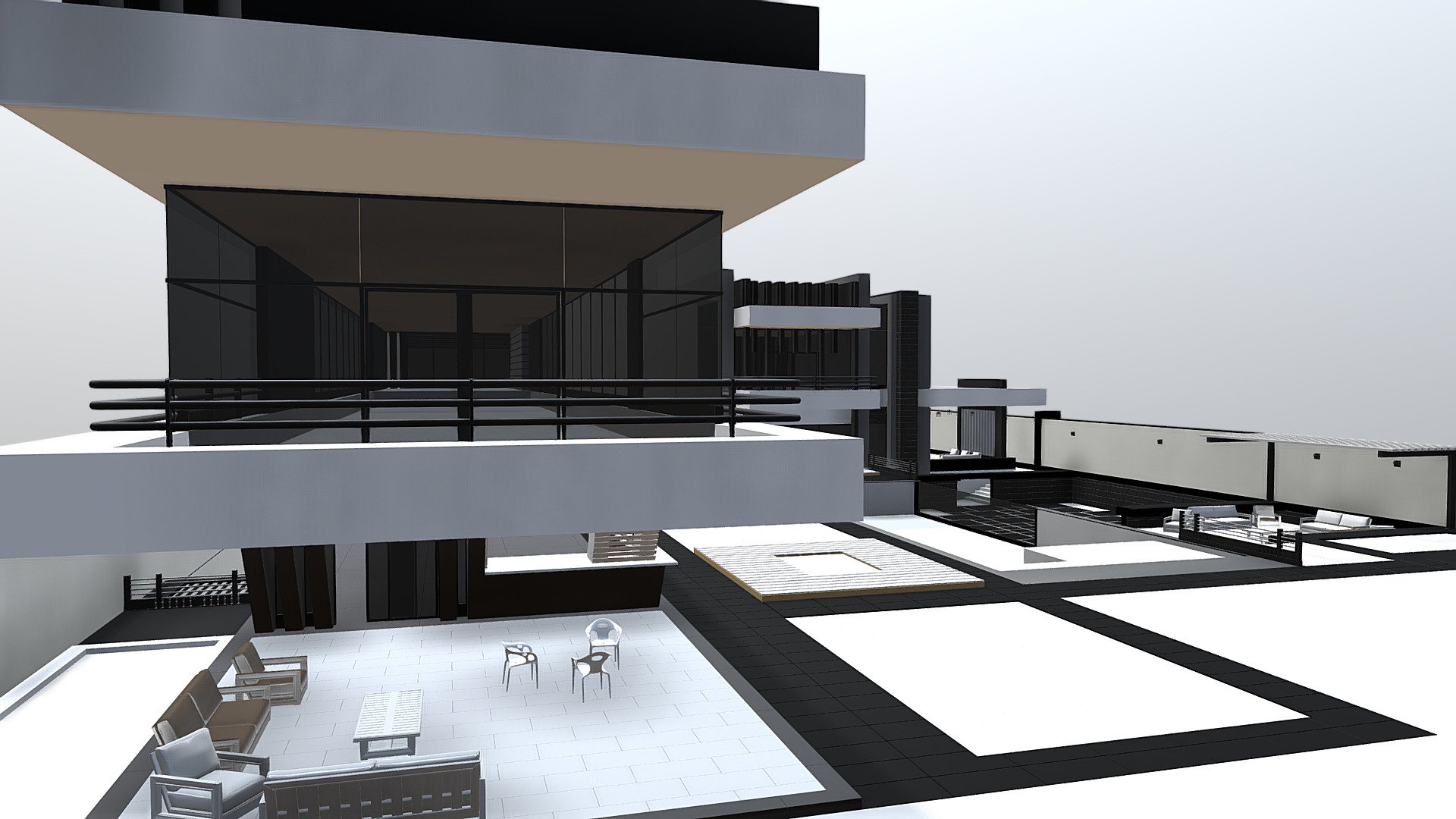 hollywood home! - 3D model by Escapetoparadise [ecfb4b7] - Sketchfab