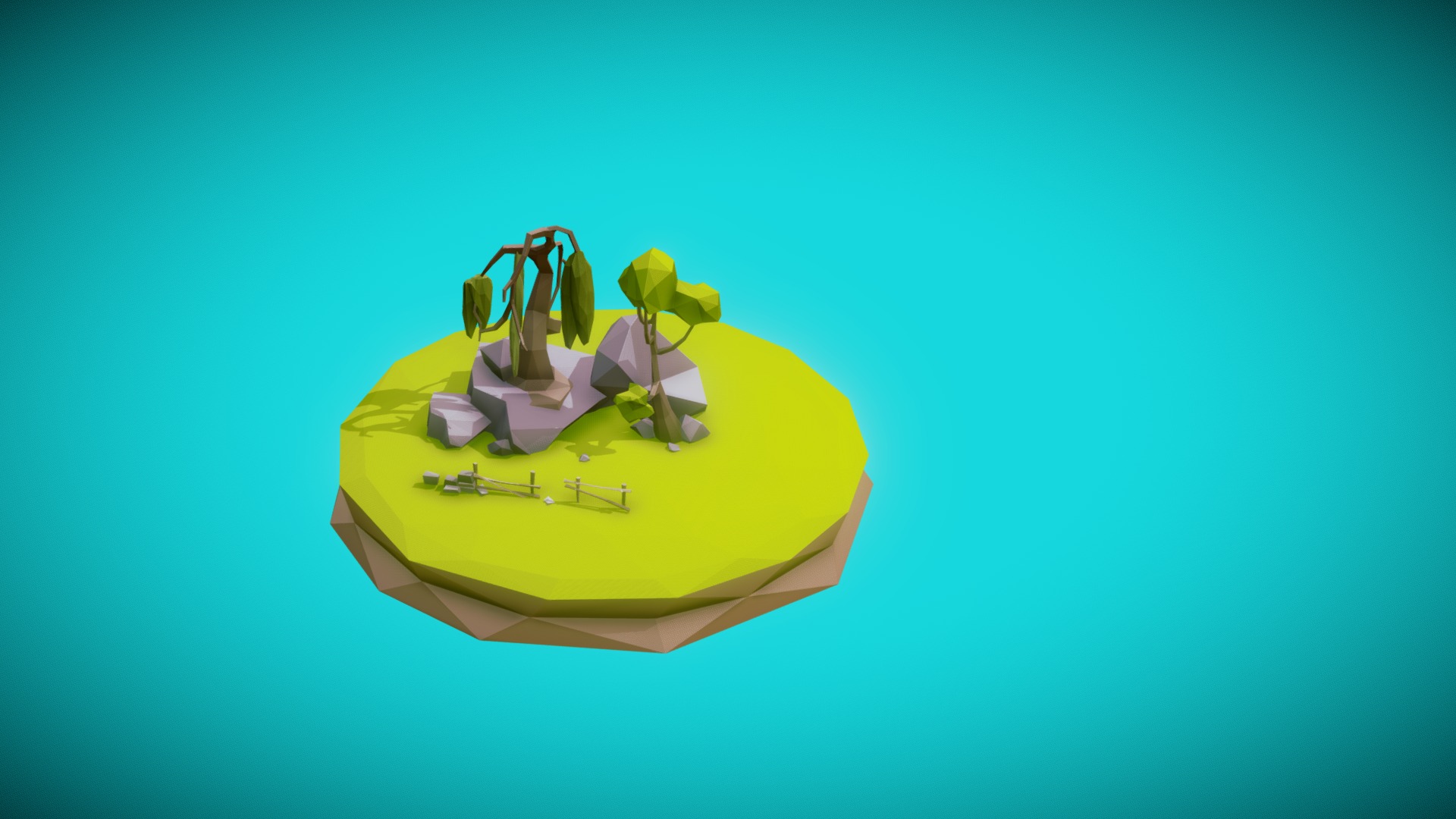 Low Poly Meadow - Download Free 3D model by EmacEArt (@m.szymas ...