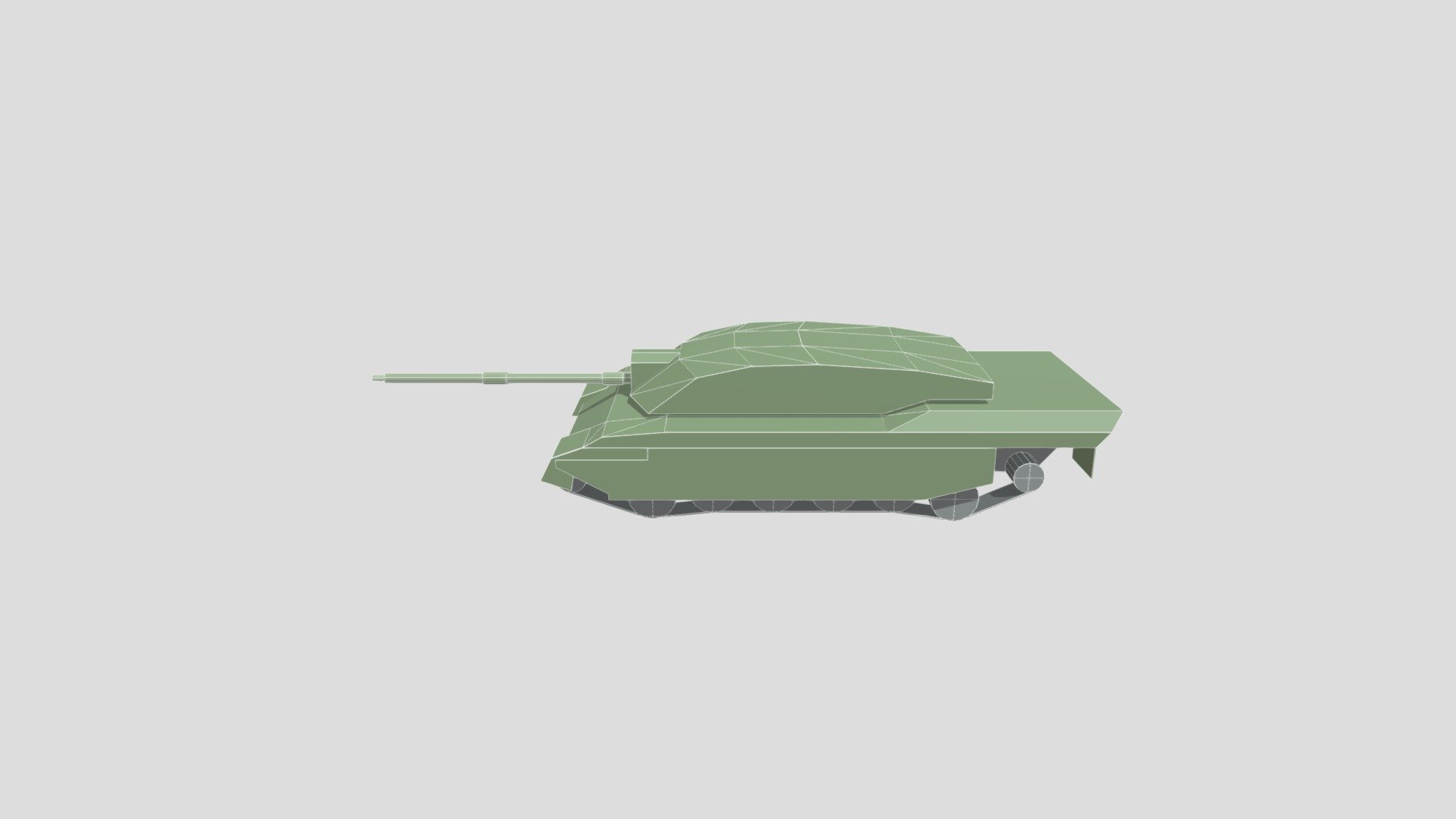 very low poly tank - Download Free 3D model by mudroljub [ecfc415 ...