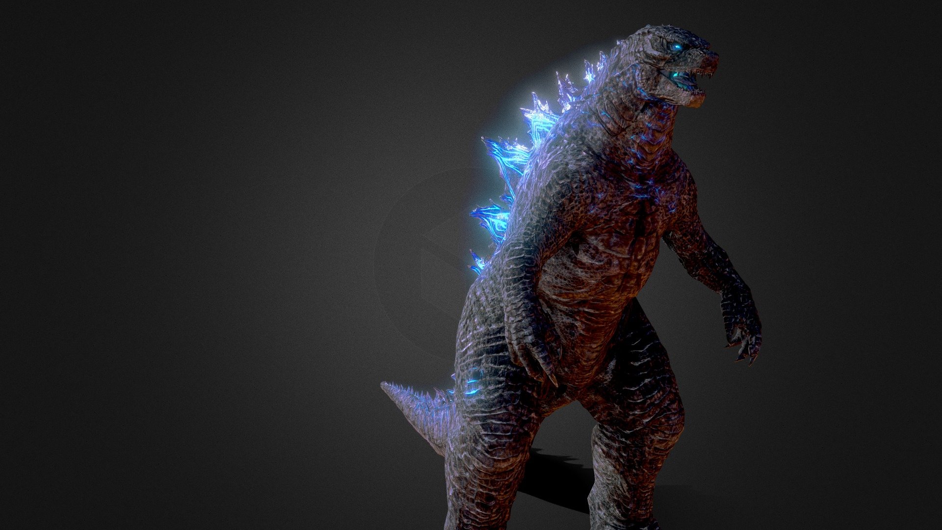 Godzilla 2021 New Rig - Download Free 3D model by ᄂΣVIП X GΛMIПG ...