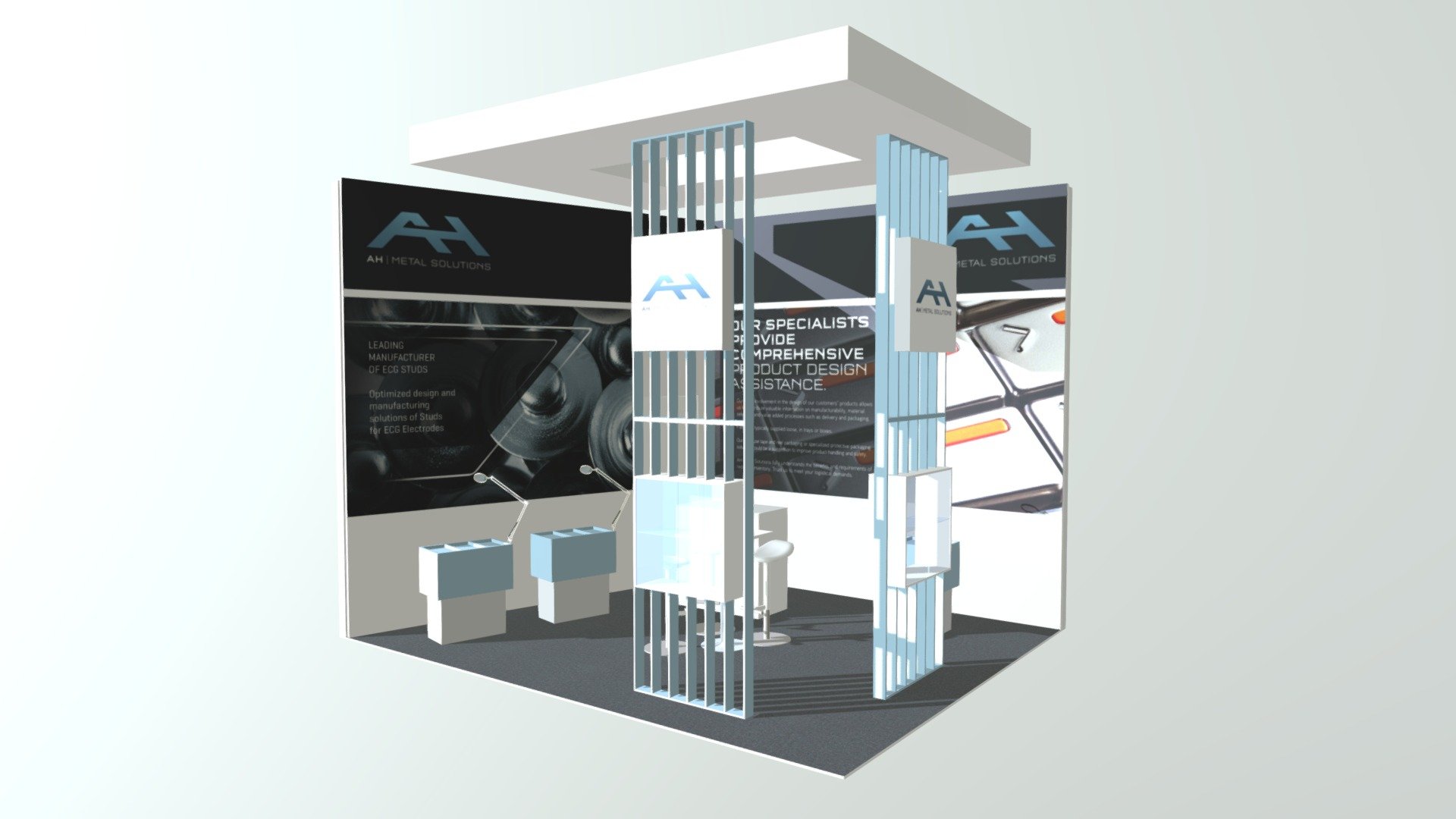 AH METAL SOLUTIONS - 3D model by Mick K (@haarbollen) [ecfd9e5] - Sketchfab