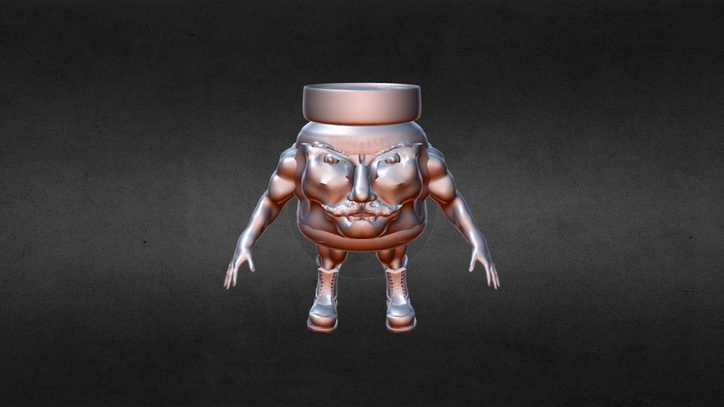 Foodfighter(nutella) - 3D model by Dscustoms [ecfe2c3] - Sketchfab