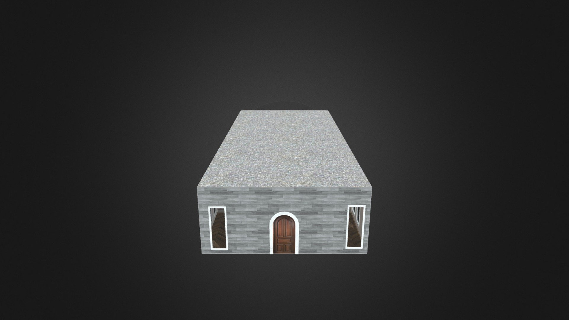 MODERN STONE HOUSE - Download Free 3D model by shirlanne [ecffcc3 ...