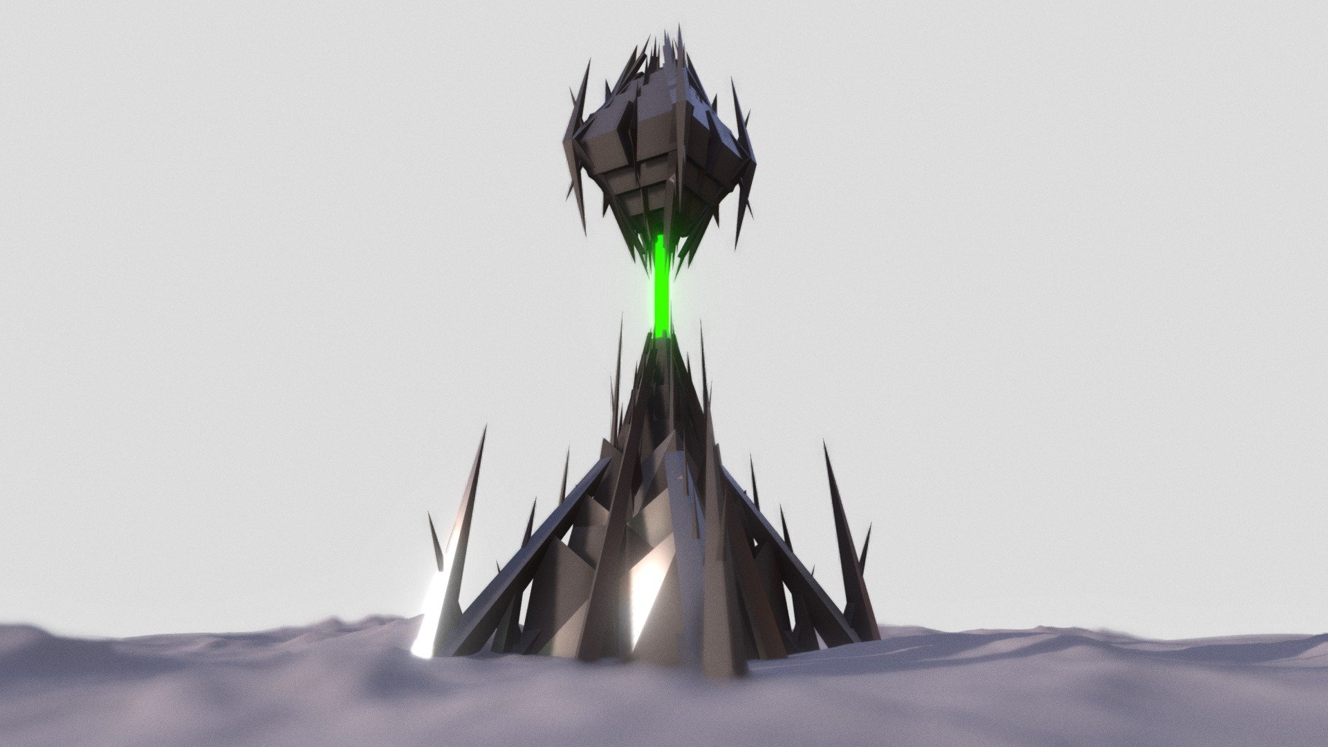 Necron Pyramid - Download Free 3D model by chikn4u [ed00cb0] - Sketchfab