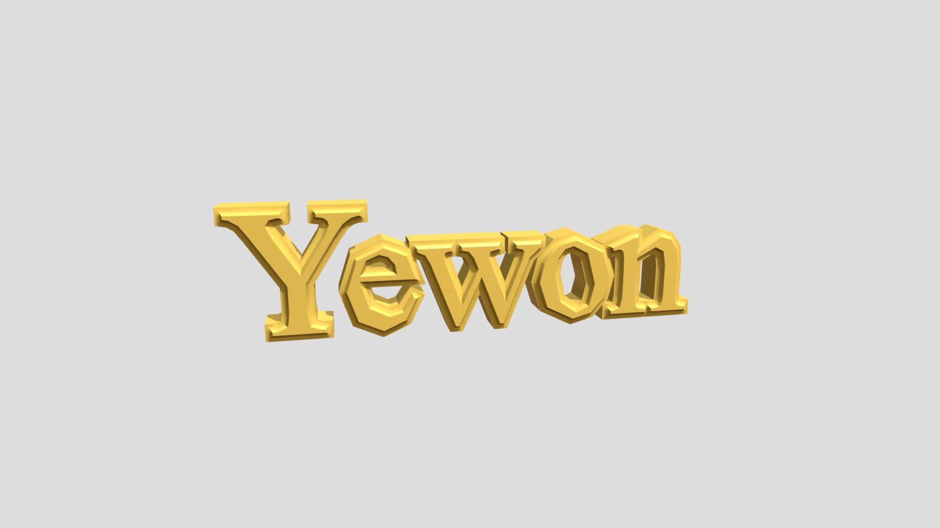 Week1 text - 3D model by yewon (@yewonchoi) [ed03444] - Sketchfab