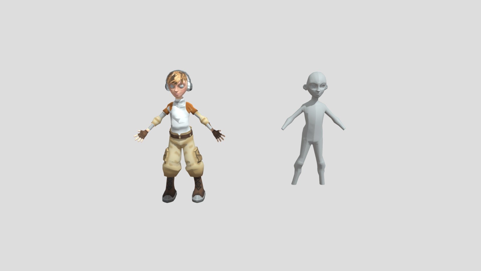 Character model - 3D model by lchesworth1 [ed03668] - Sketchfab