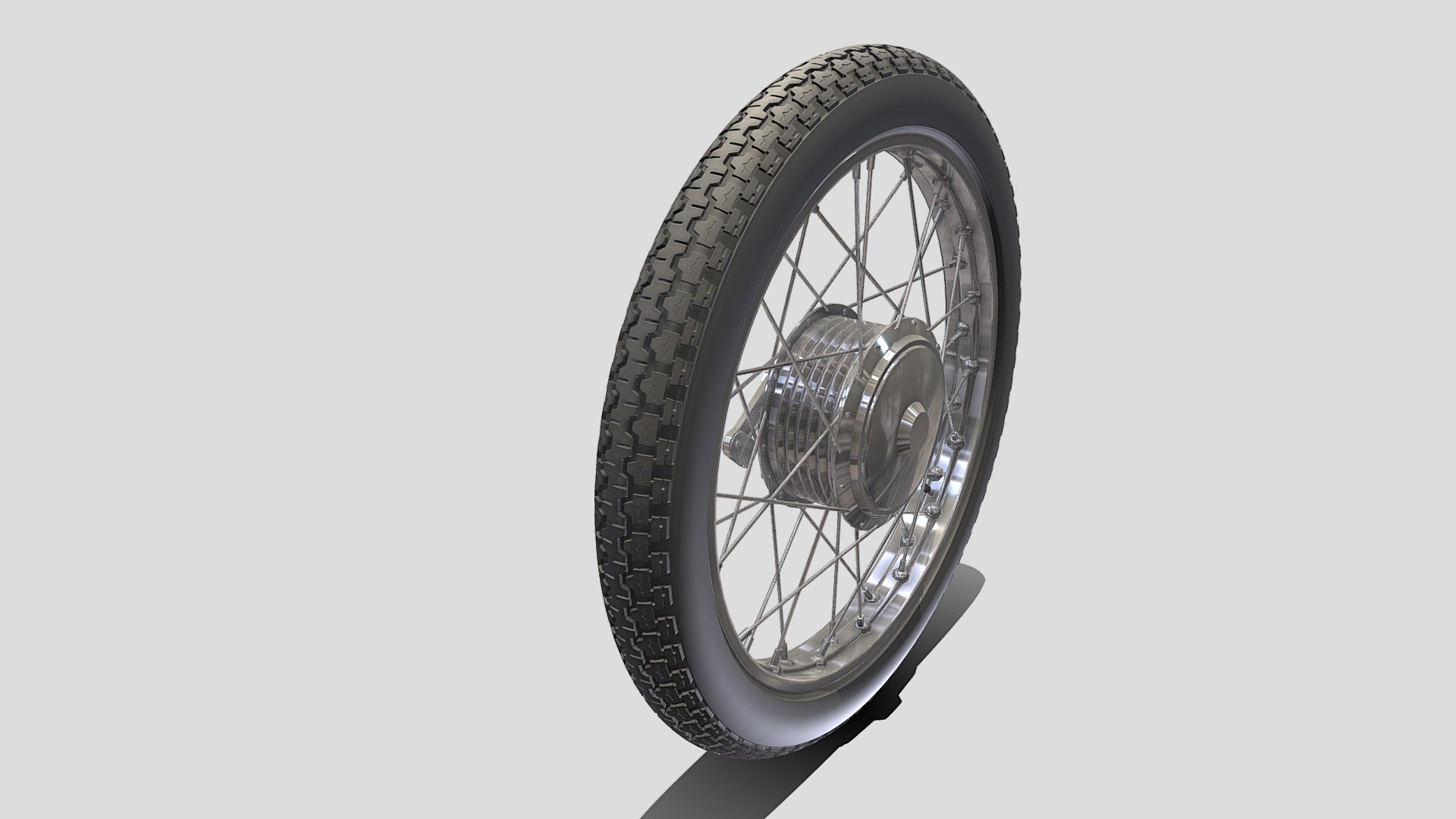 Moped wheel - Buy Royalty Free 3D model by dragosburian [ed03a77 ...