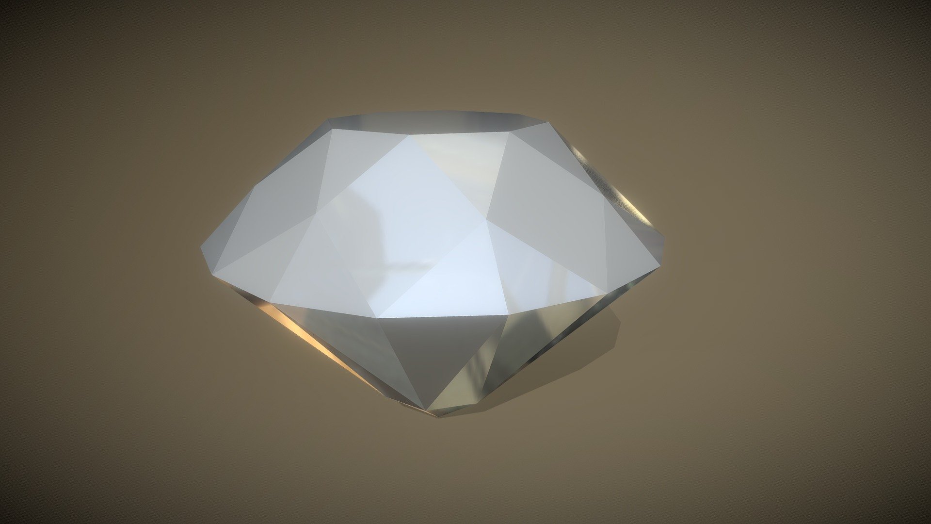 Gem - low poly - Download Free 3D model by Ponam (@poonyamano) [ed0556c ...