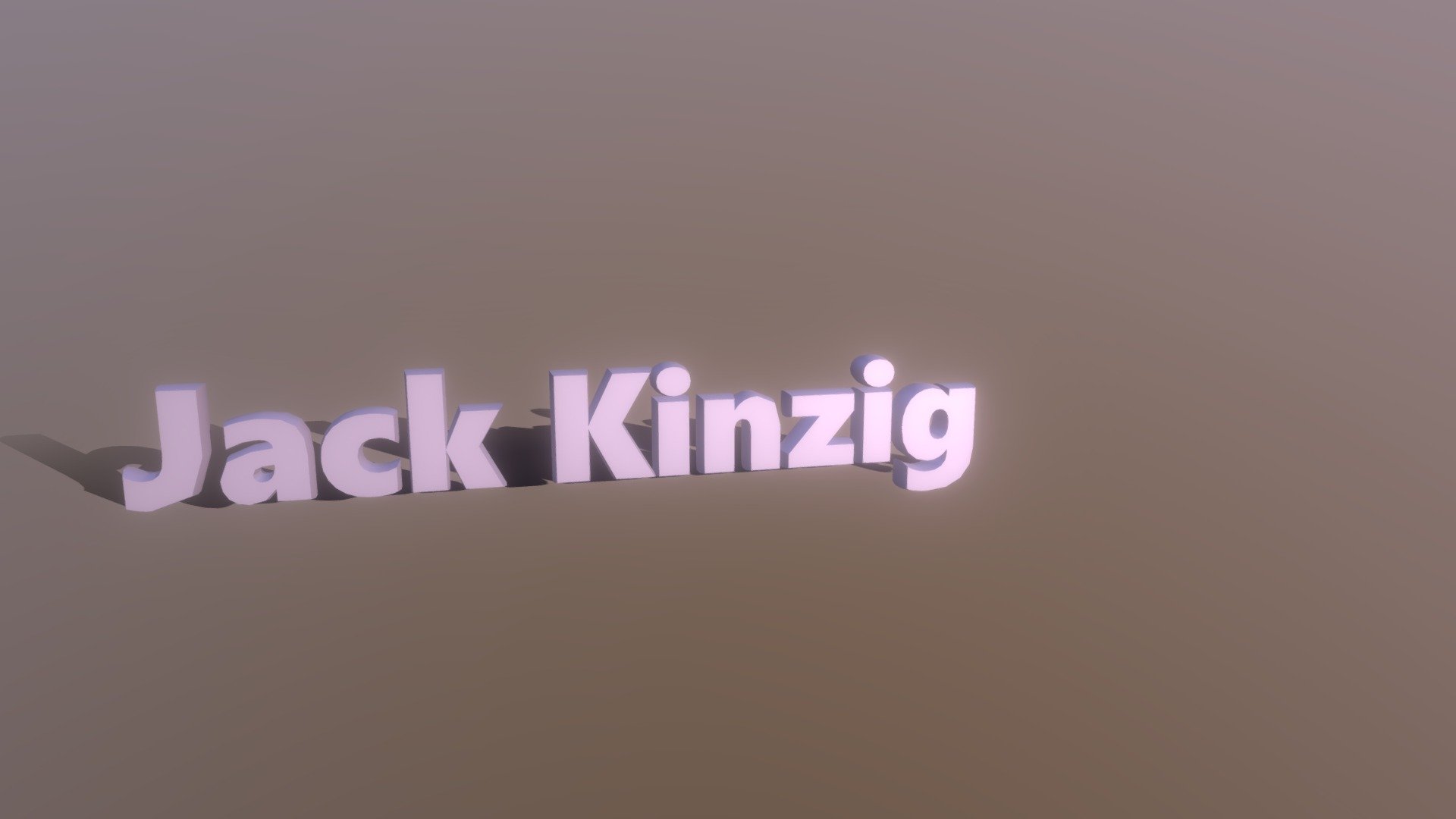 Signature - 3D model by jackgkinzig [ed05991] - Sketchfab