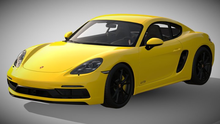 718-cayman 3D models - Sketchfab