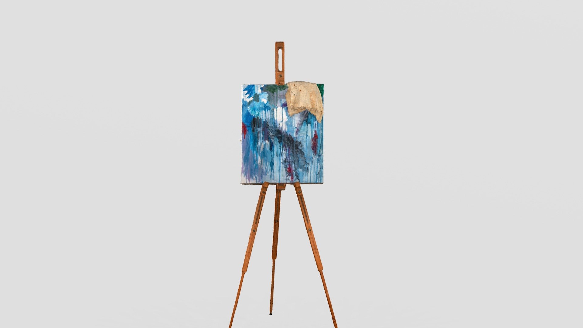 Easel Drawing - NAMT - 3D model by Tellway Pictures (@tellwaypictures ...
