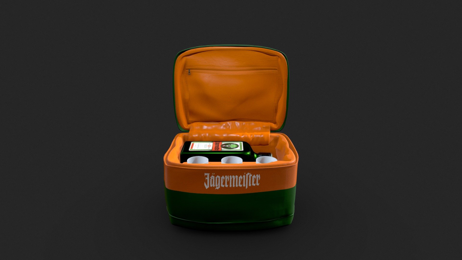 Jägermeister coolbox - 3D model by Akahige [ed0beaa] - Sketchfab
