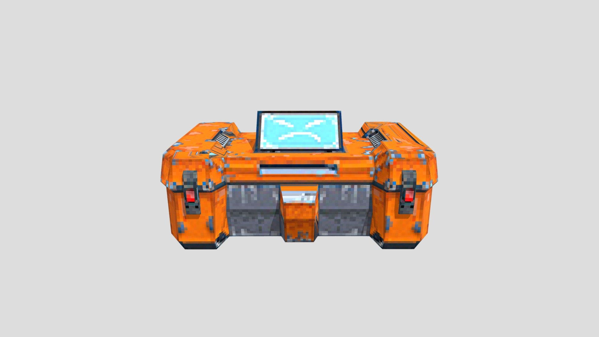 Low Poly Sci-Fi Crate - 3D model by benzodiazepain [ed117bb] - Sketchfab