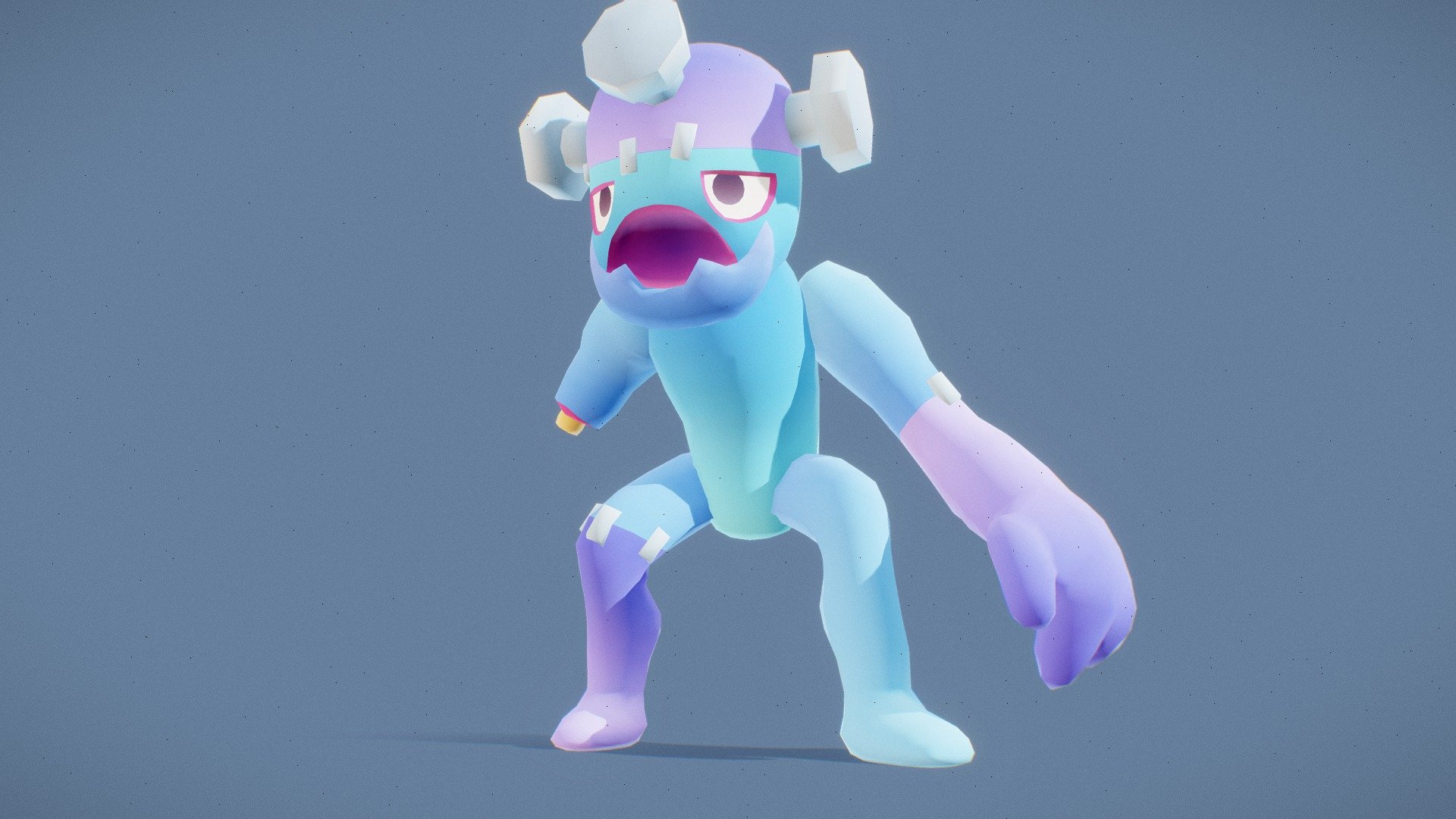 Zombie Characters - Big Frankie - Buy Royalty Free 3D model by notfun ...