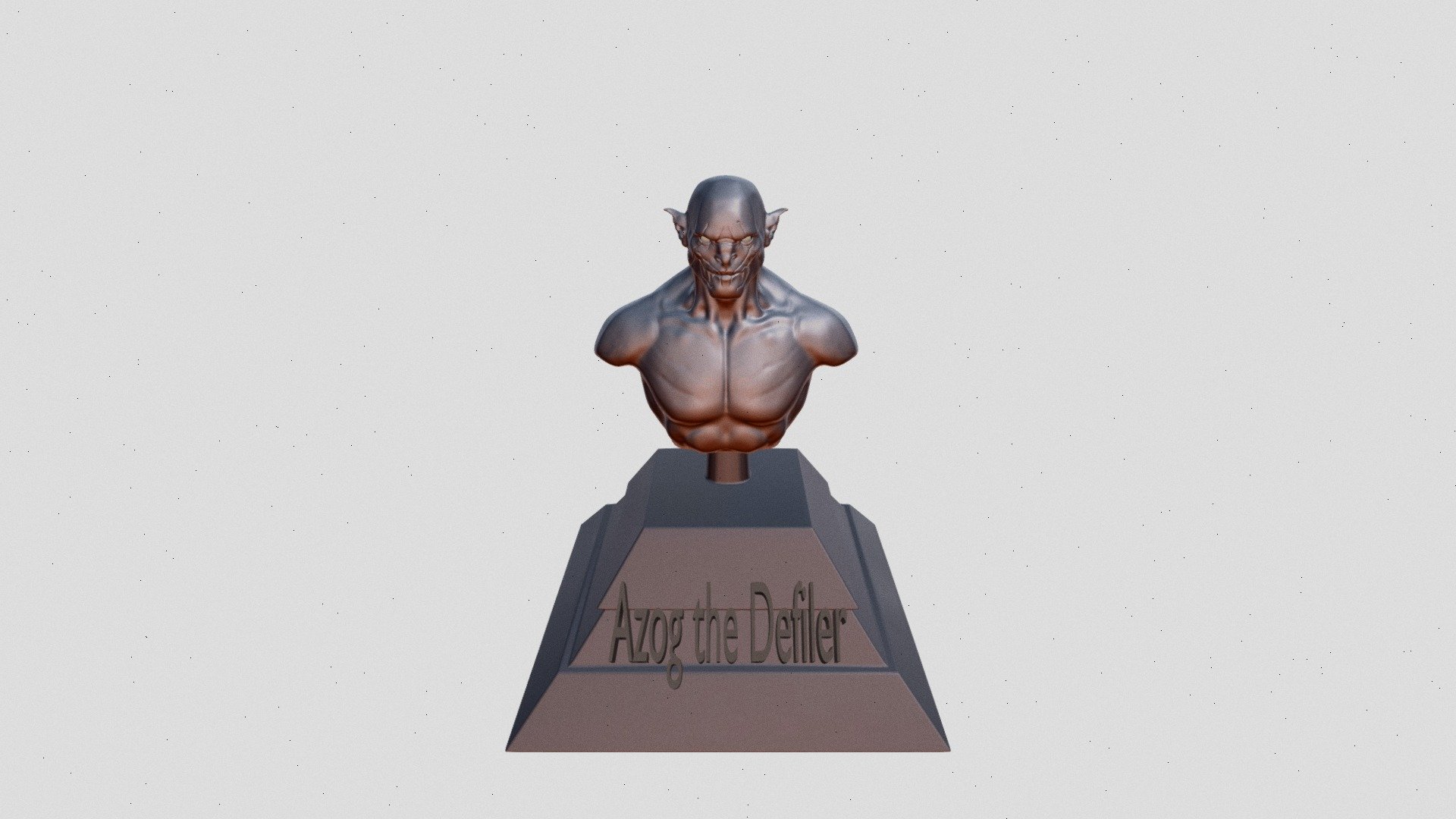 Azog the Defiler - Download Free 3D model by Smauferr [ed11e3d] - Sketchfab