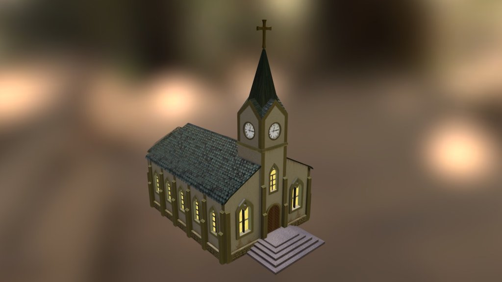 Church - Download Free 3D model by Satik64 [ed13442] - Sketchfab