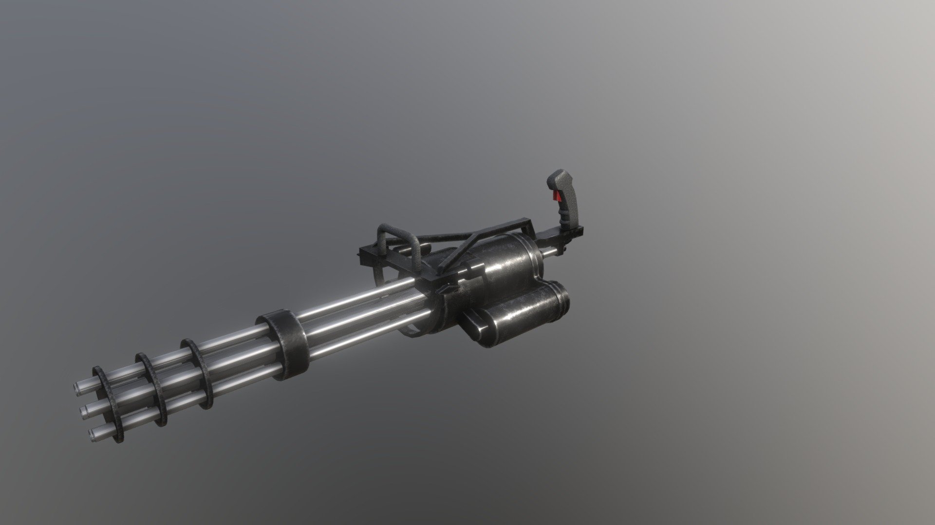 Minigun - Download Free 3D model by ArtEast. [ed16104] - Sketchfab