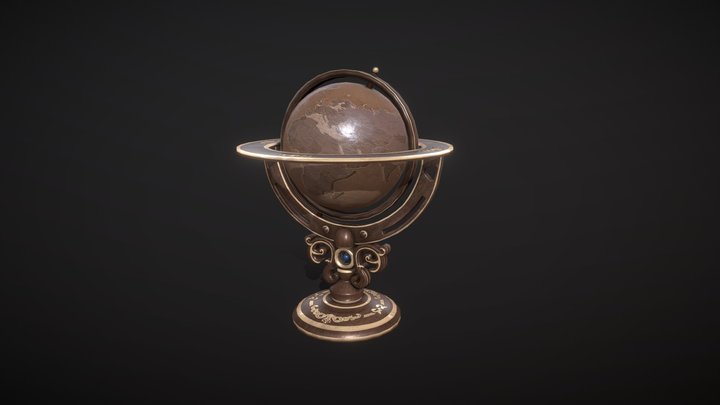 Globe 3D models - Sketchfab
