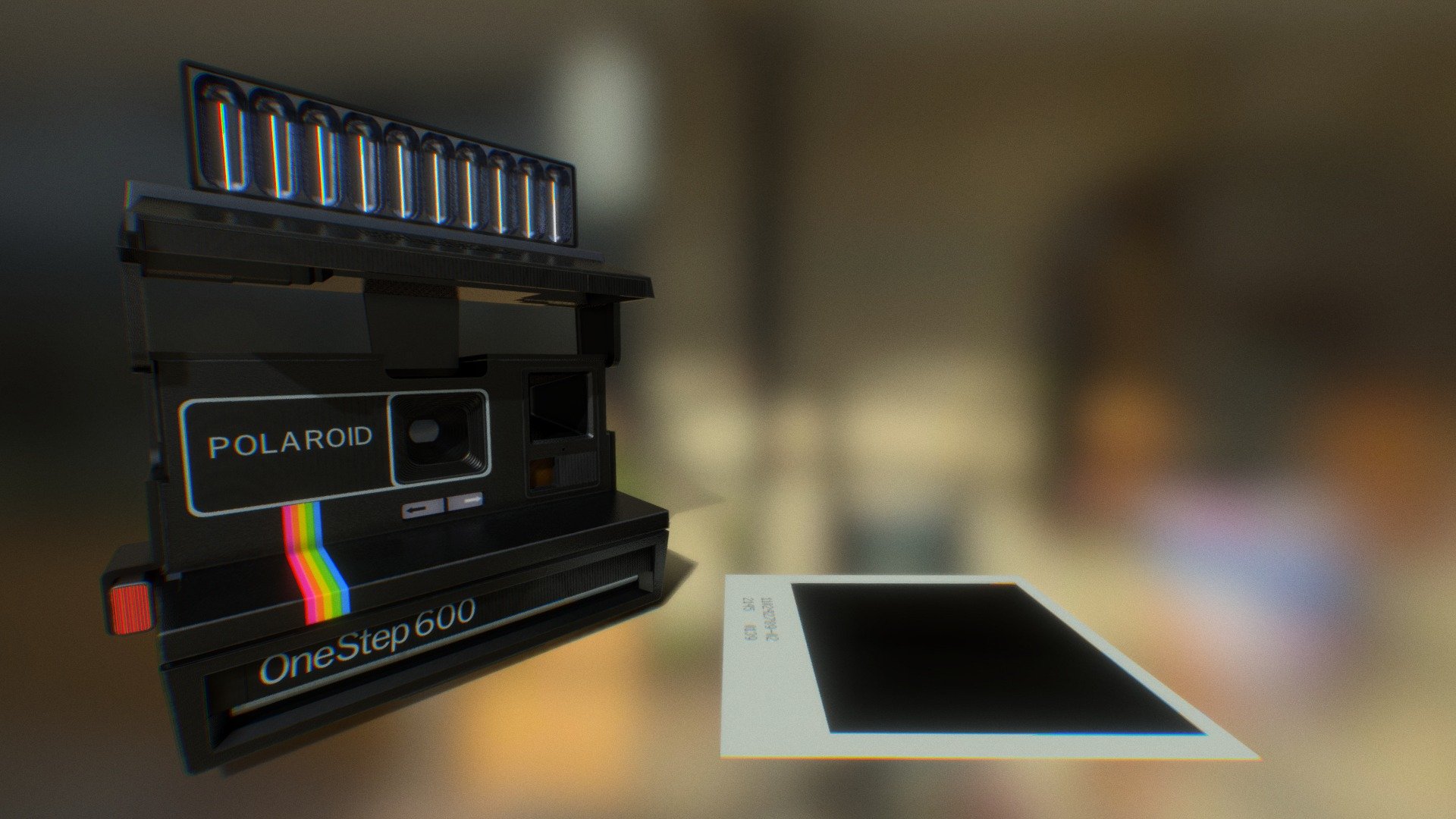 Polaroid OneStep 600 - Buy Royalty Free 3D model by BorisBC [ed18909 ...