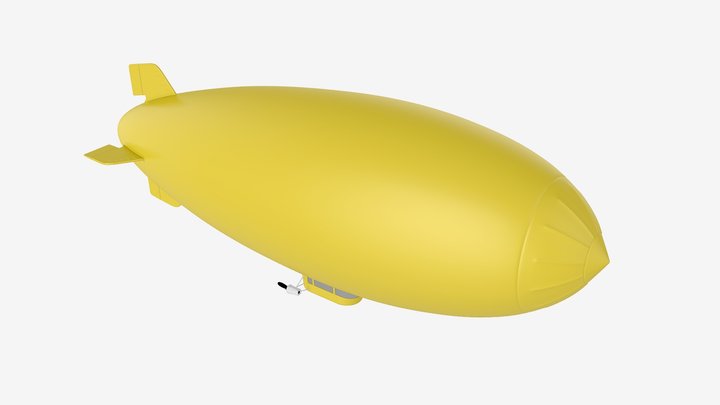 Zeppelin 3D models - Sketchfab