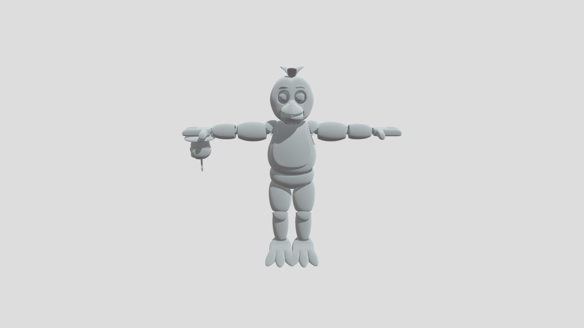 Chica - Download Free 3D model by NachiG [ed1ae52] - Sketchfab