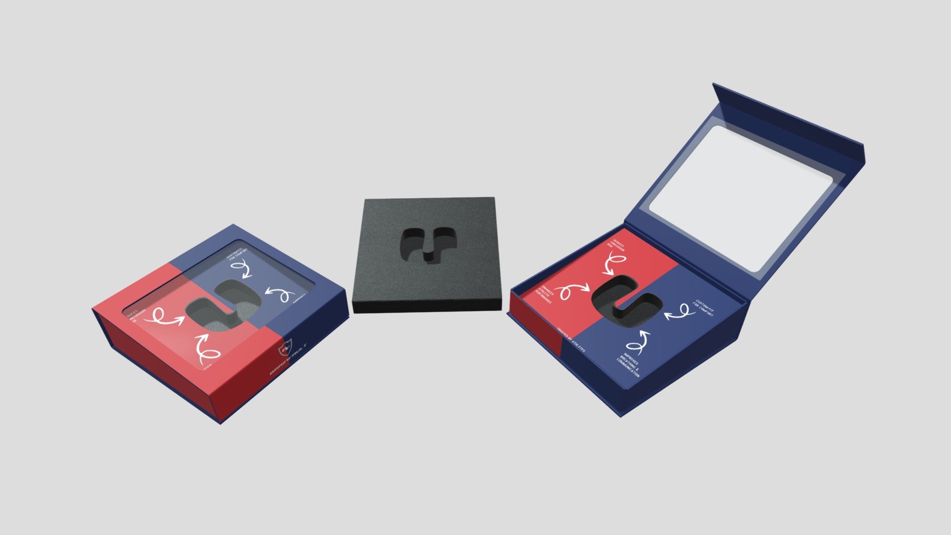 Brain_Vault_Magnetic-Closure-Box_3D - 3D model by Custom Packaging Pro ...