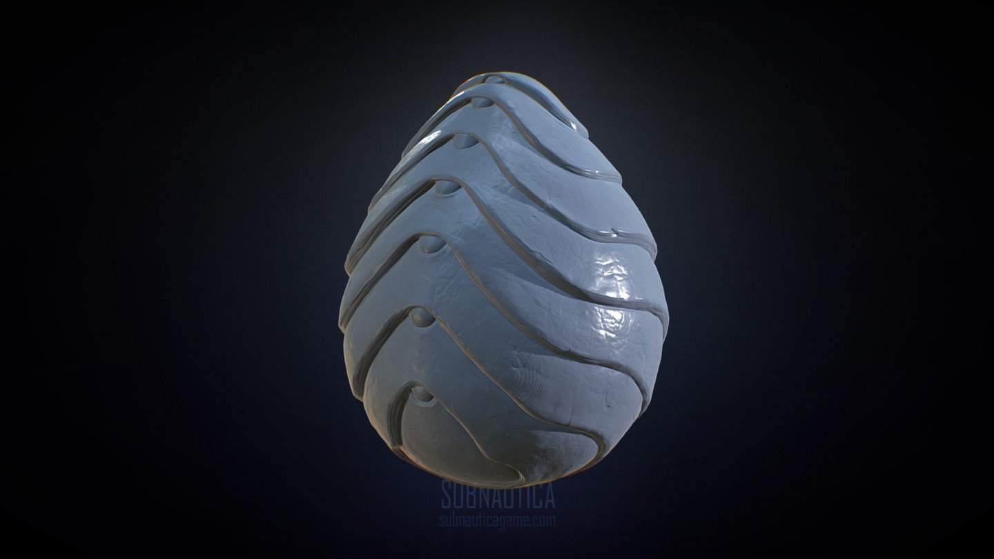 creature_eggs 2nd pack, creature_egg_03_highpoly - 3D model by Fox3D ...