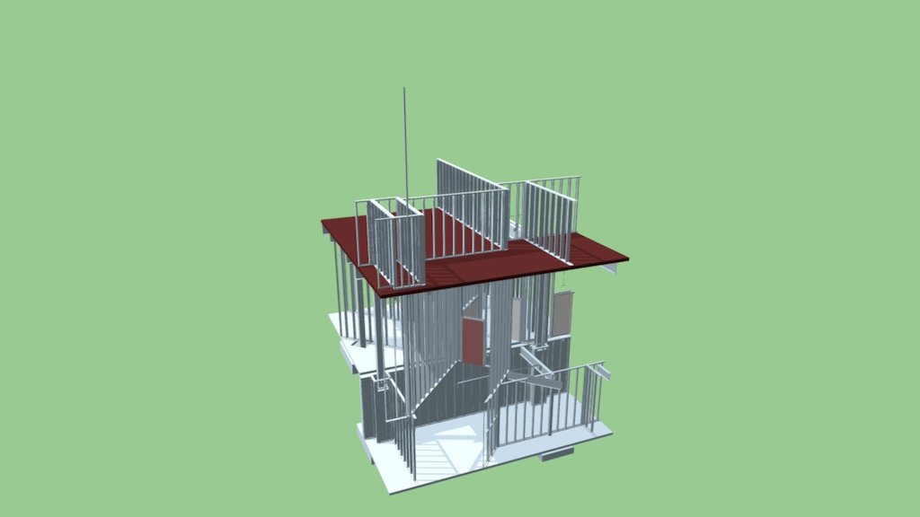 Conduit to 4th Floor - 3D model by JLR Images (@Jason.Richerson ...