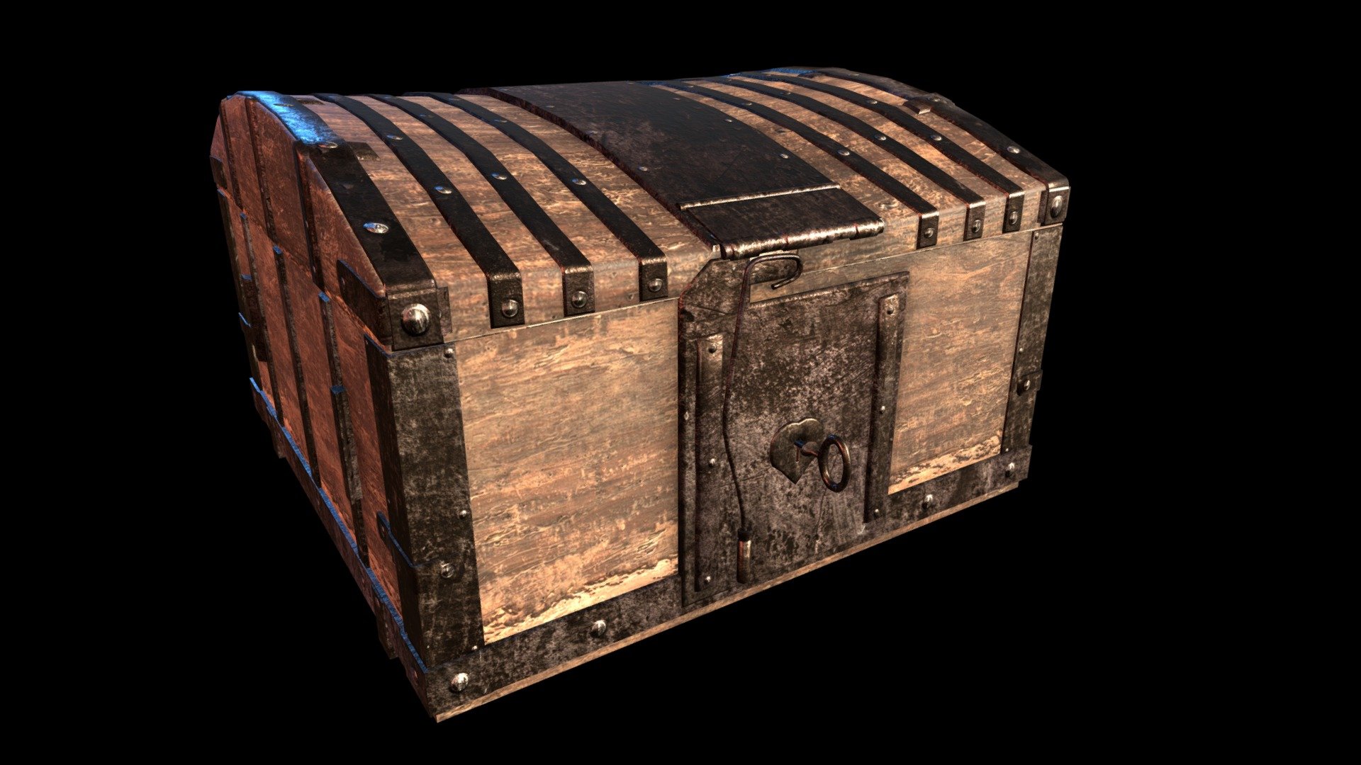 Chest Medieval #03 - Buy Royalty Free 3D model by The Ancient Forge ...