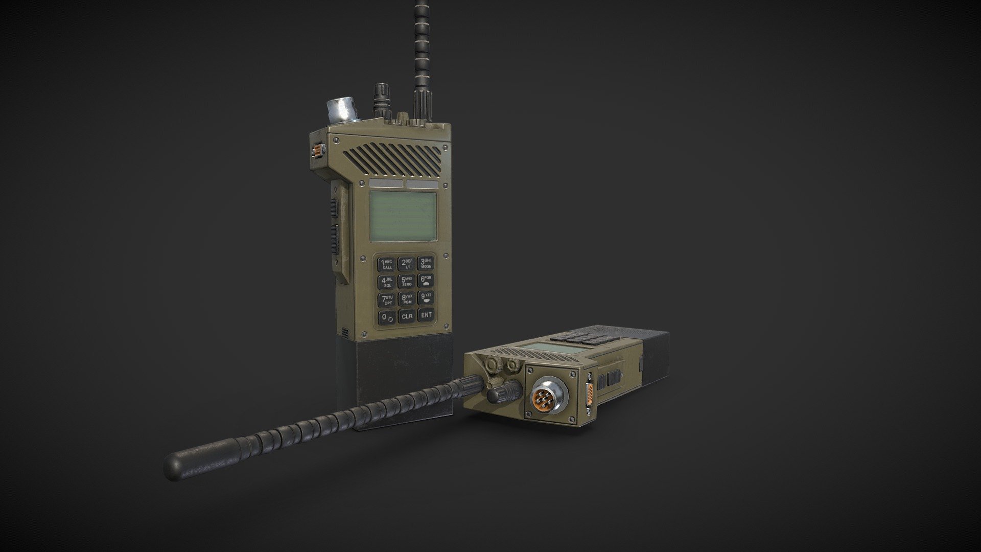 Military Radio - 3D model by MohJeha (@mohjeha_) [ed1d8d0] - Sketchfab