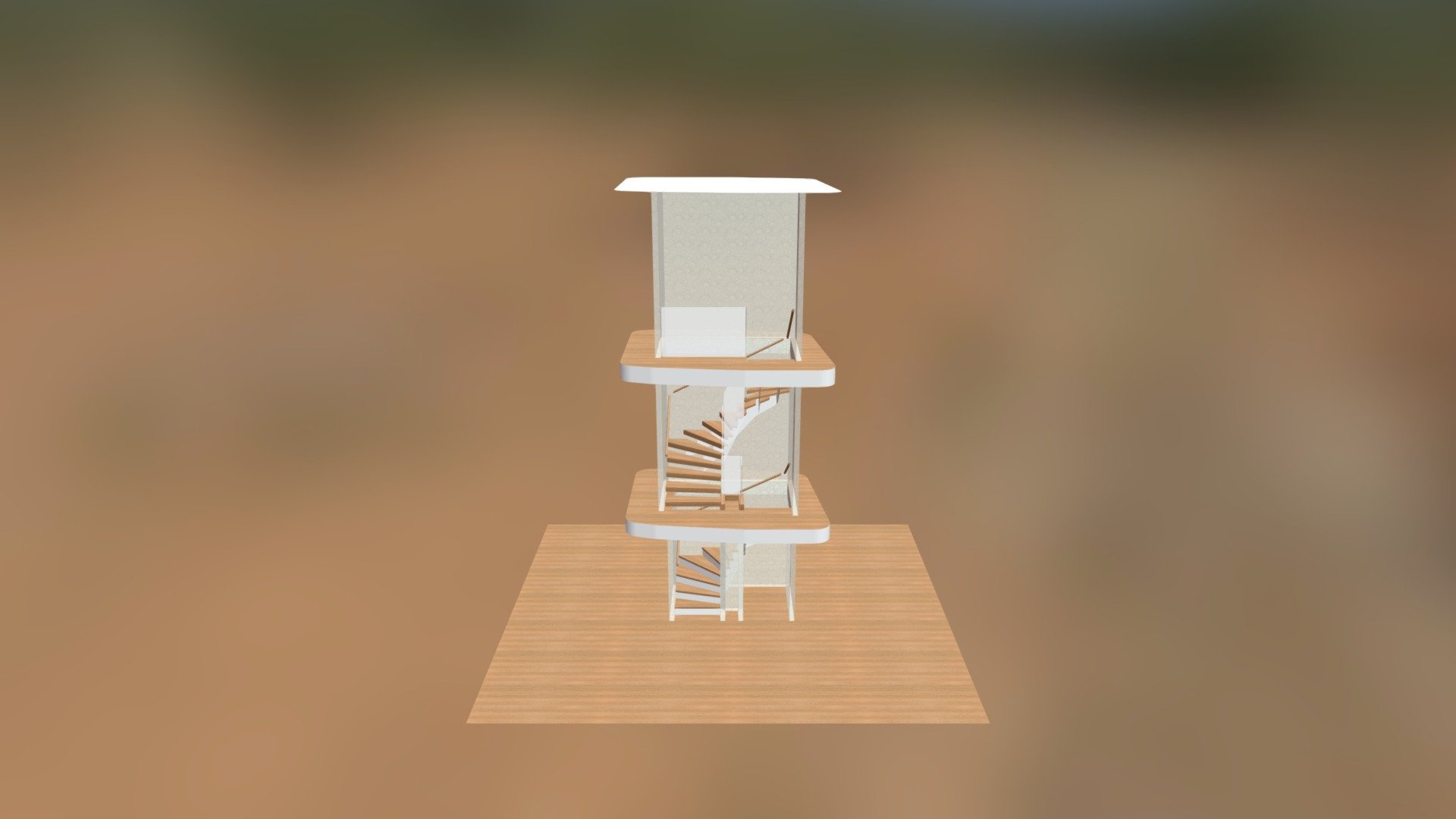 Fredrik 2 - Download Free 3D model by StaircaseDRAWINGS [ed1df14 ...