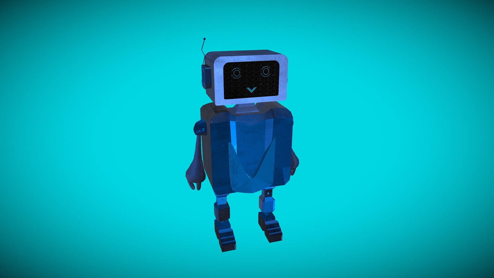 Robot - 3D model by RyanBlack [ed1ed57] - Sketchfab