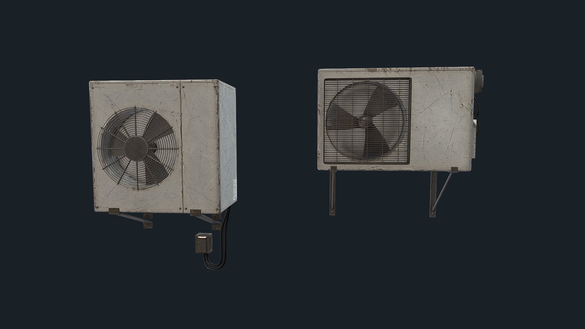 Air Conditioner - Ready to Unity HDRP - Buy Royalty Free 3D model by ...