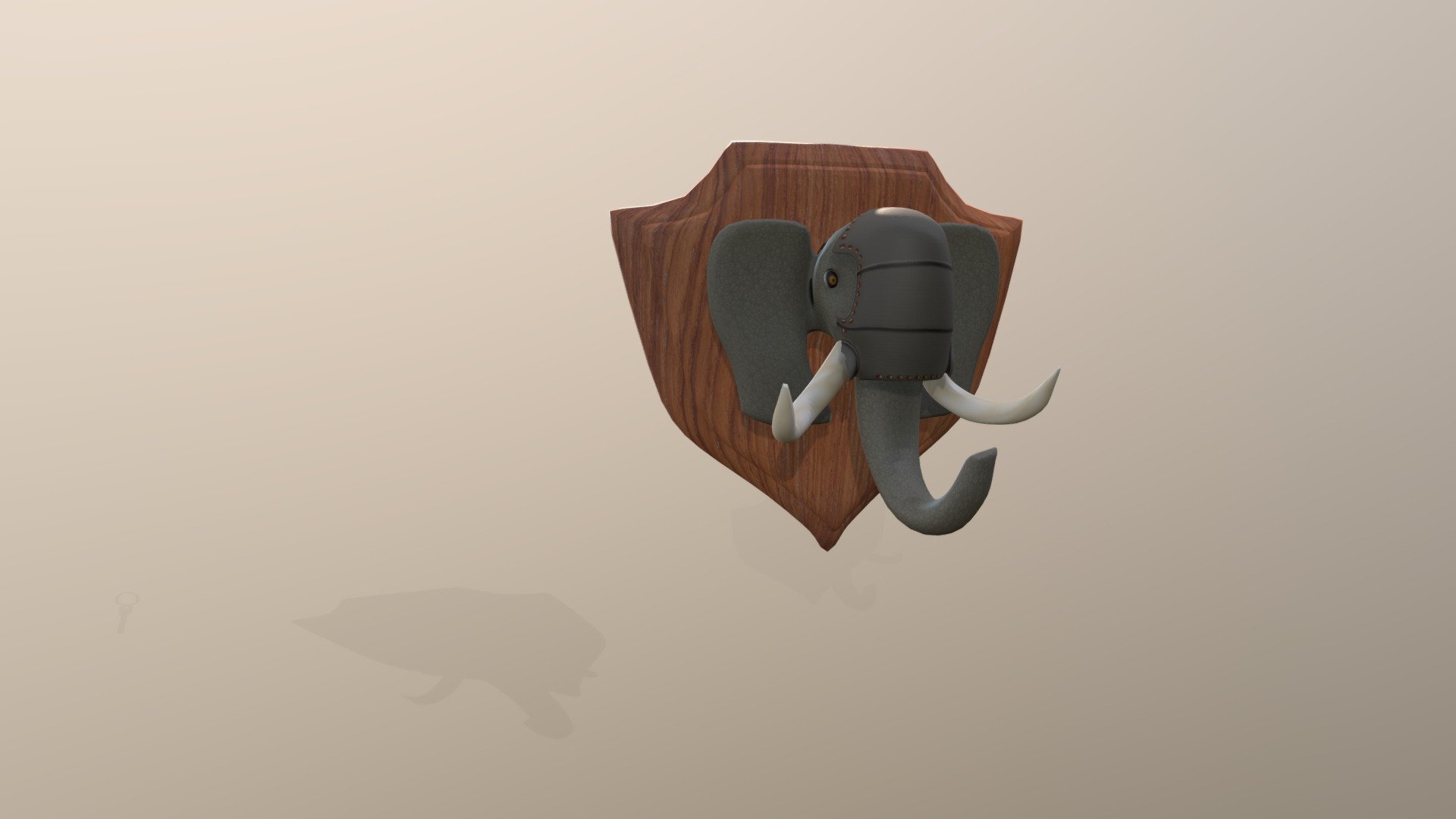 Le Phant Key Holder - 3D model by myrbyy [ed21c79] - Sketchfab