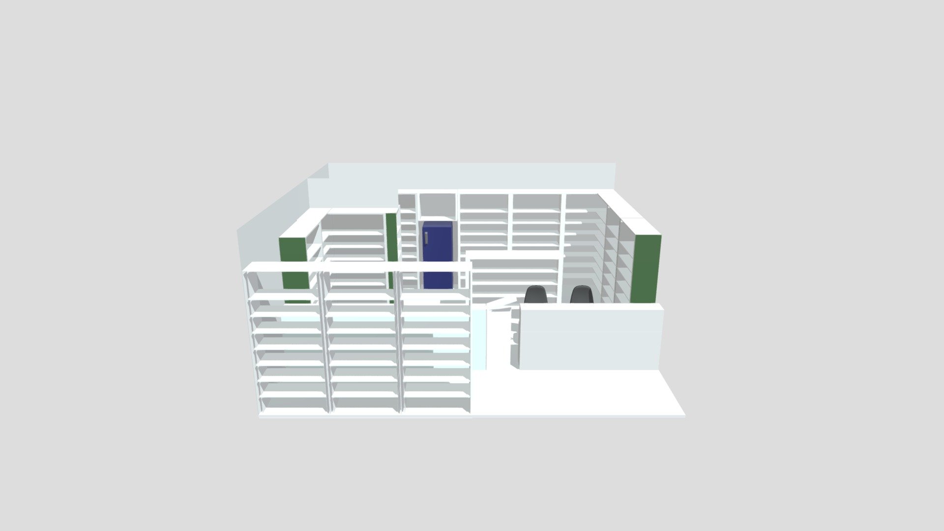 Medical Shop - 3D model by pravinbabukr [ed2317a] - Sketchfab