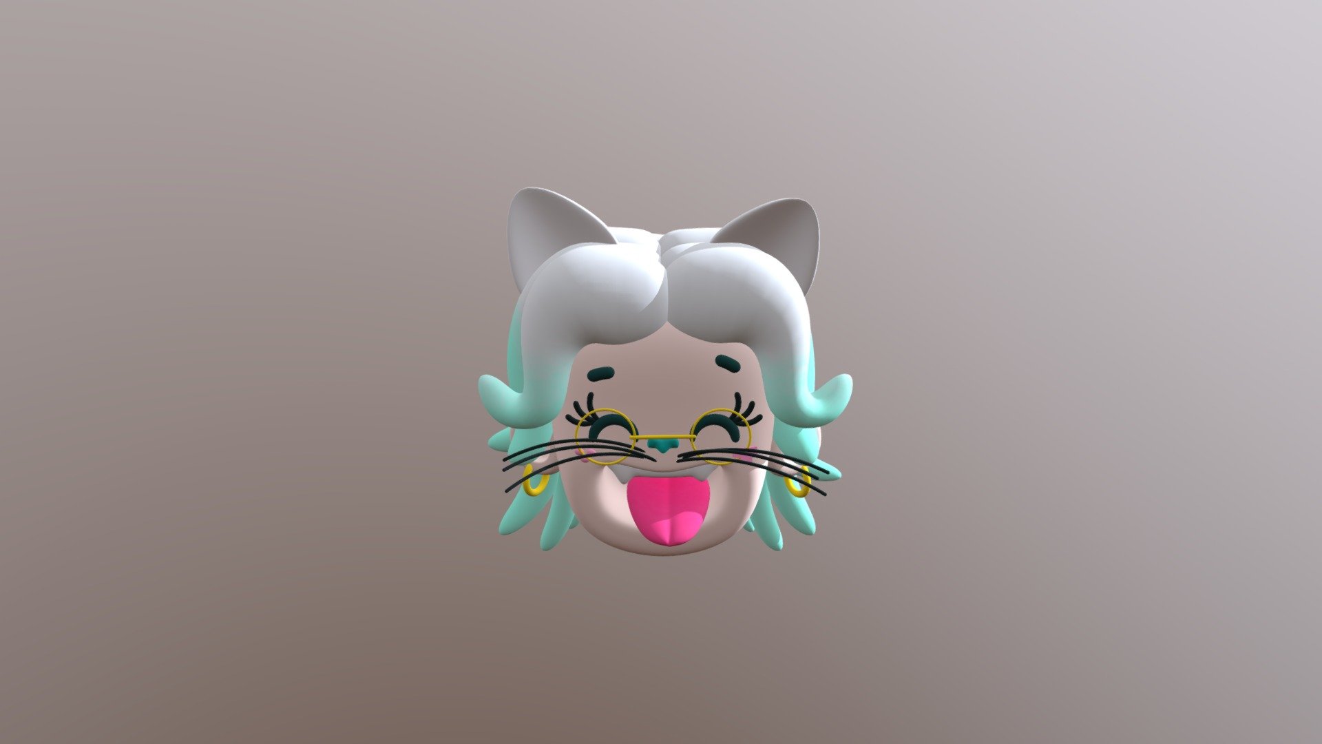 CAT GIRL - 3D model by elrivas333 [ed23384] - Sketchfab