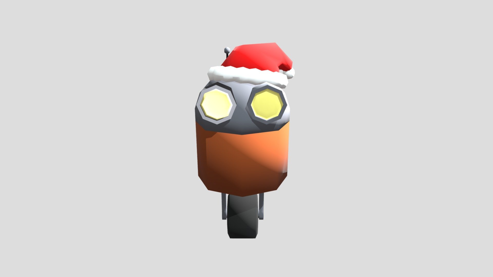 Rusty The Robot with X-mas Spirit - Download Free 3D model by ...