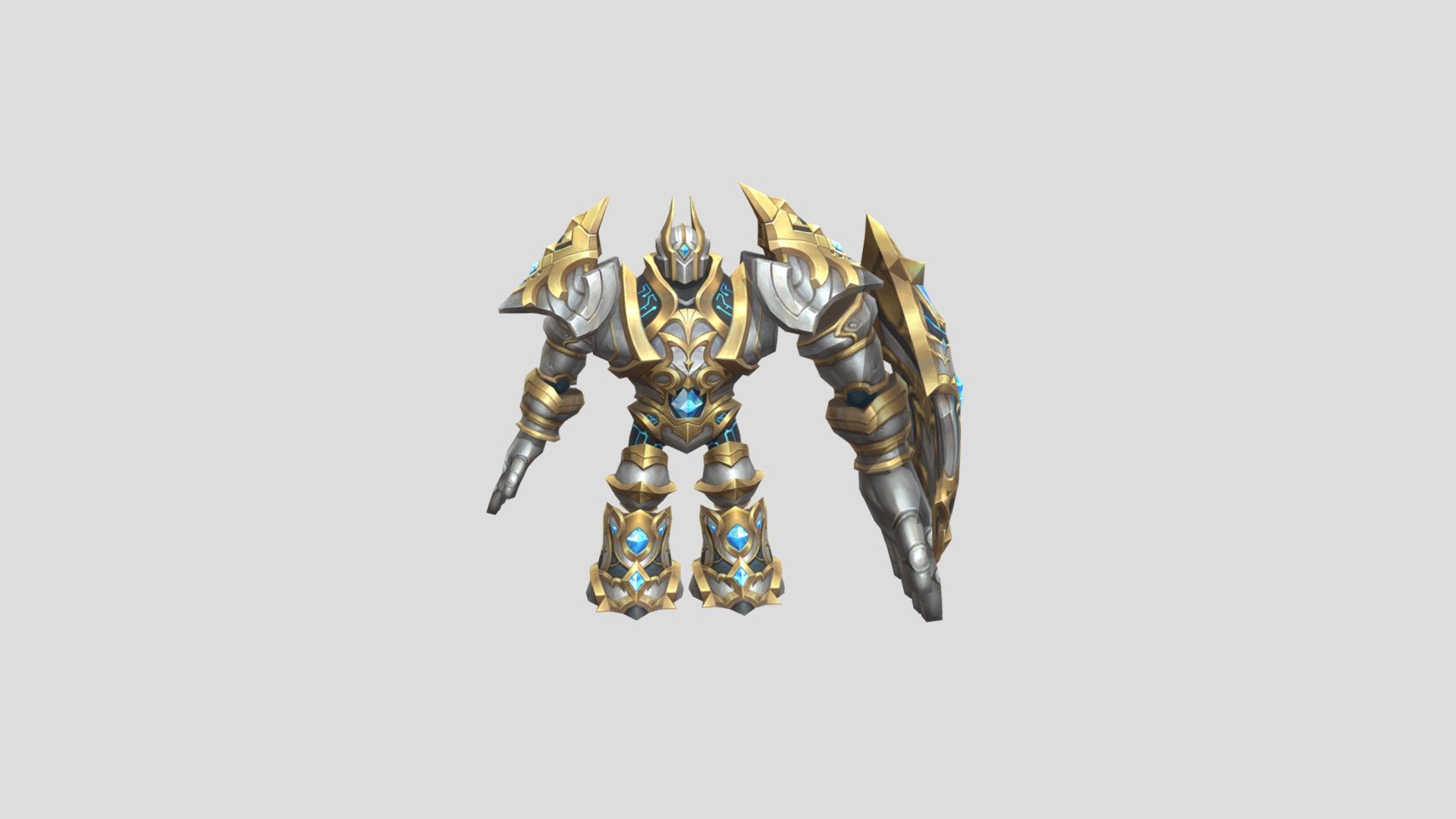 Monster_ Guardian_ Golem_MK2 King's raid - Download Free 3D model by ...
