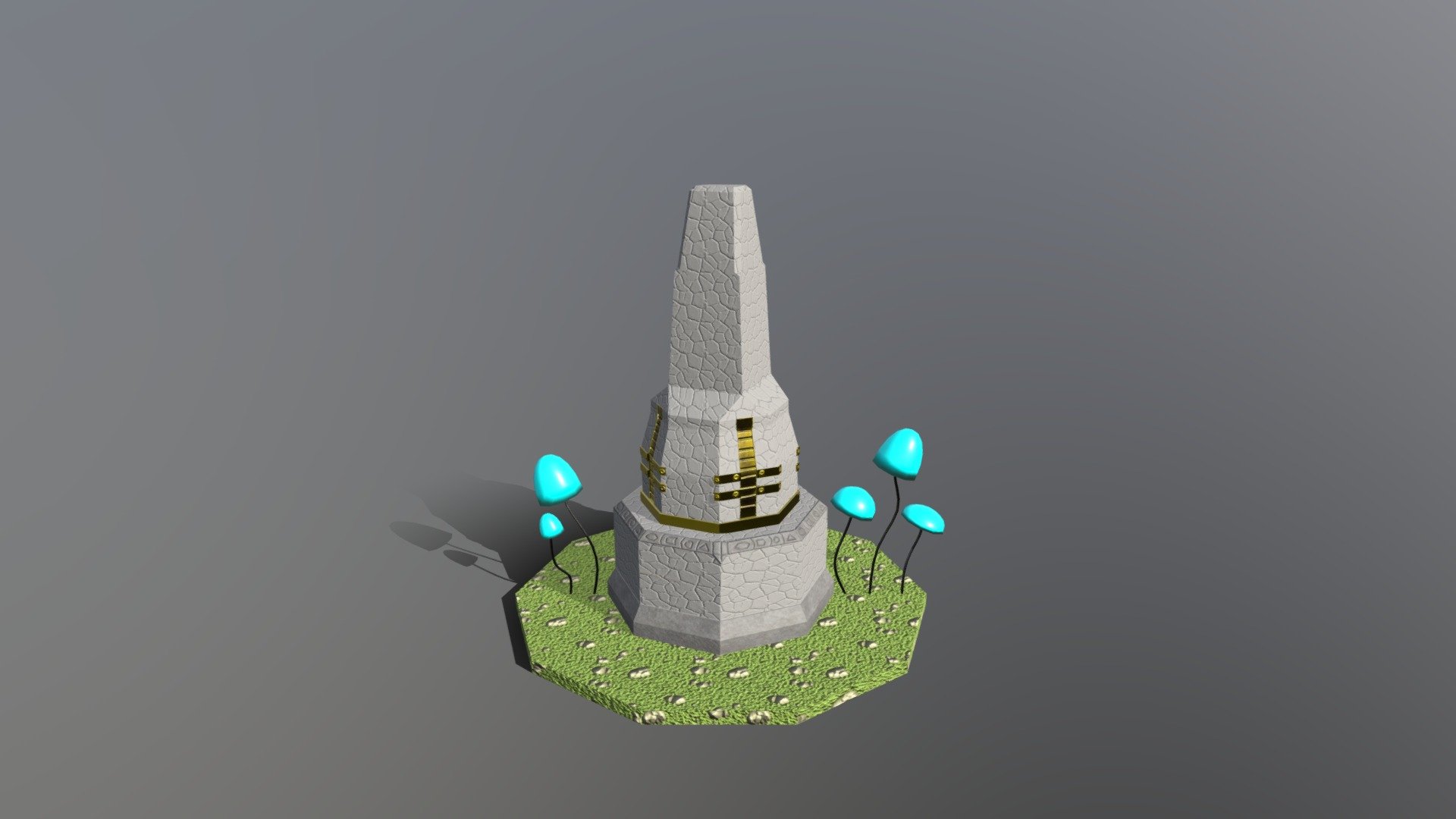 Stylized Fantasy Checkpoint Area - Download Free 3D model by ...