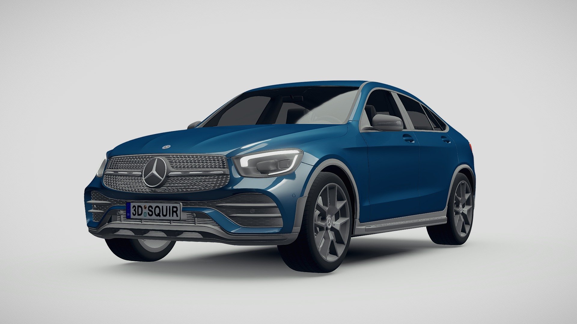 Mercedes-Benz GLC coupe 2020 - Buy Royalty Free 3D model by SQUIR3D ...