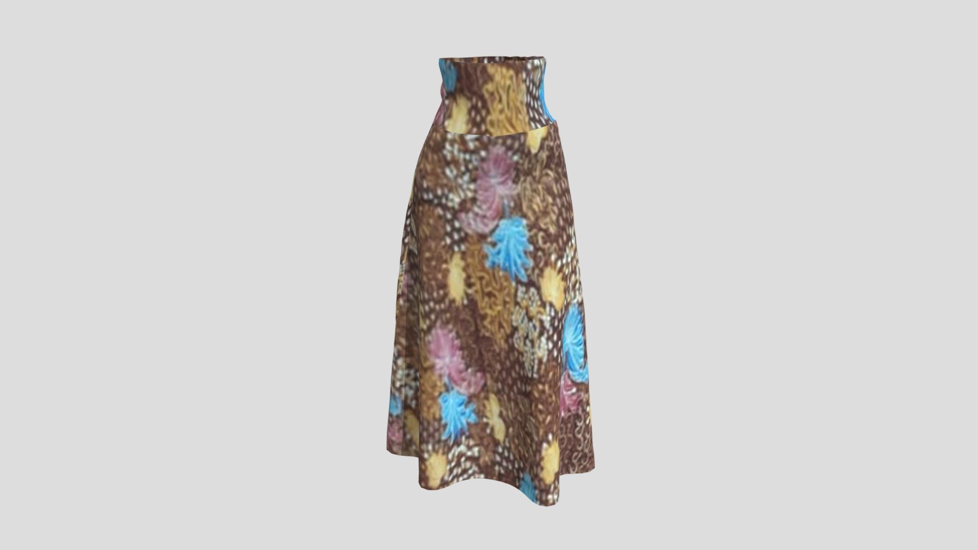 Skirt Batik - Download Free 3D model by 19n40012 [ed25181] - Sketchfab
