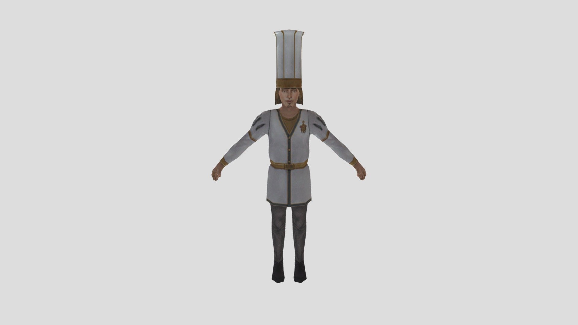 chef - Download Free 3D model by kyle.river.withem [ed25bde] - Sketchfab