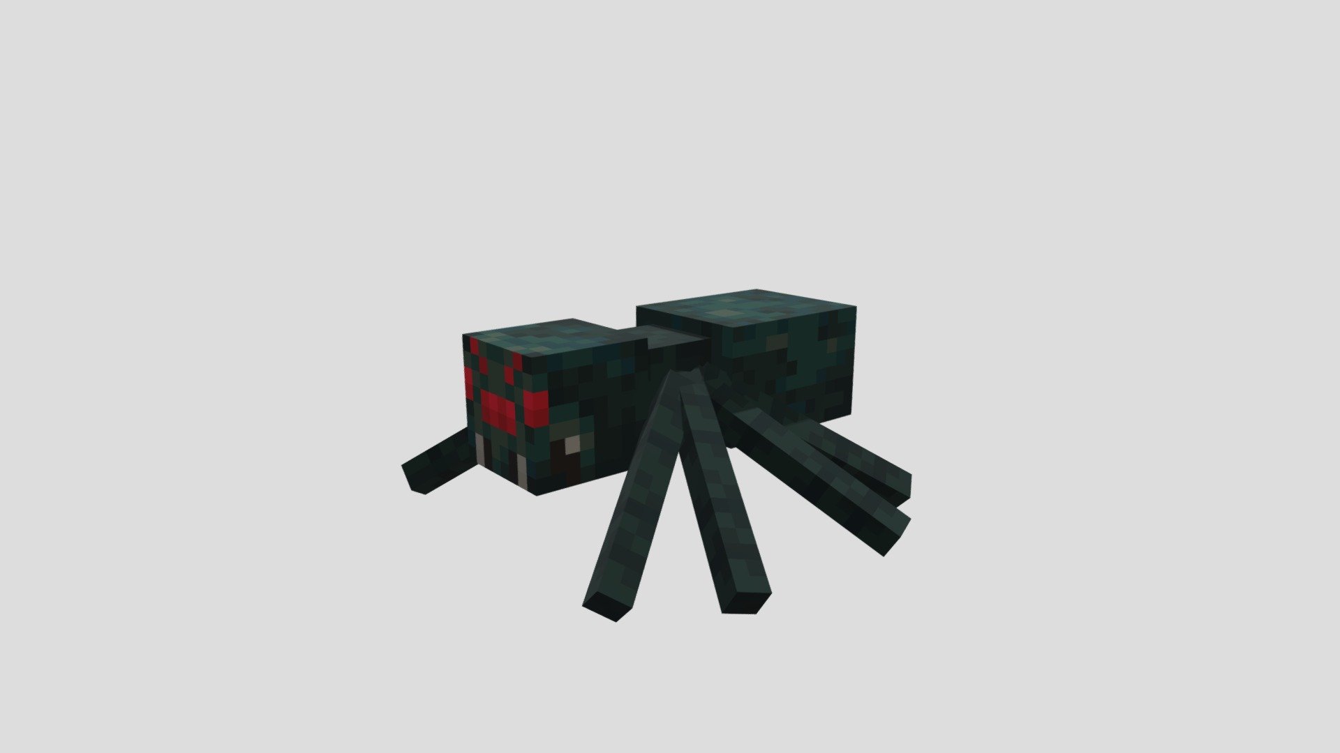minecraaft cave spider - Download Free 3D model by JohnElkes [ed25c64 ...