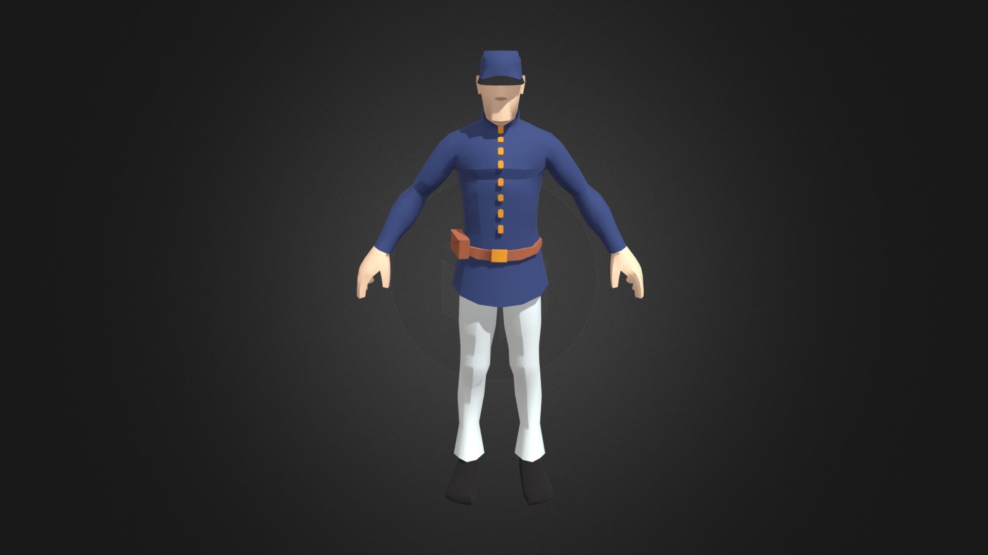 Brazilian Soldier - 3D model by Gui Santos (@gsantos) [ed26e2f] - Sketchfab