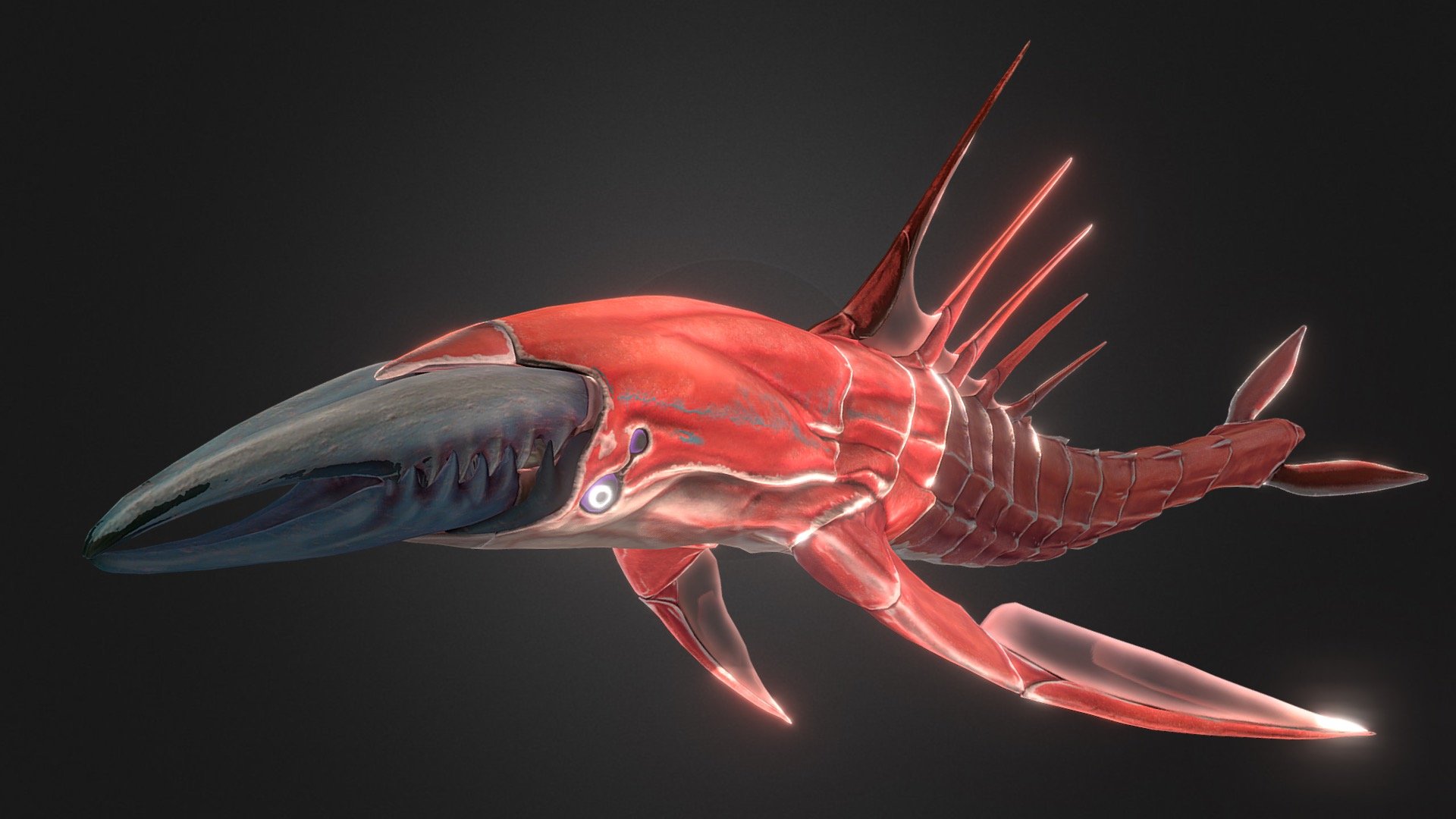 Chelicerate - Download Free 3D model by gavinpgamer1 [ed277da] - Sketchfab