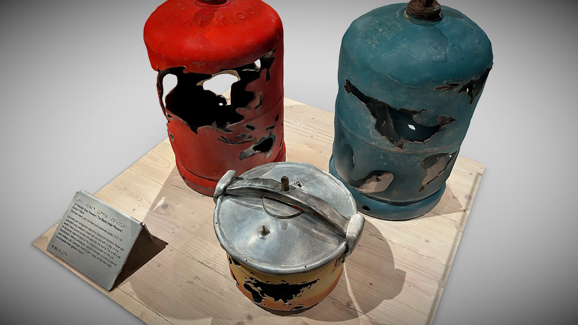 Gas cylinder art - Buy Royalty Free 3D model by Alex Tench (@alex ...